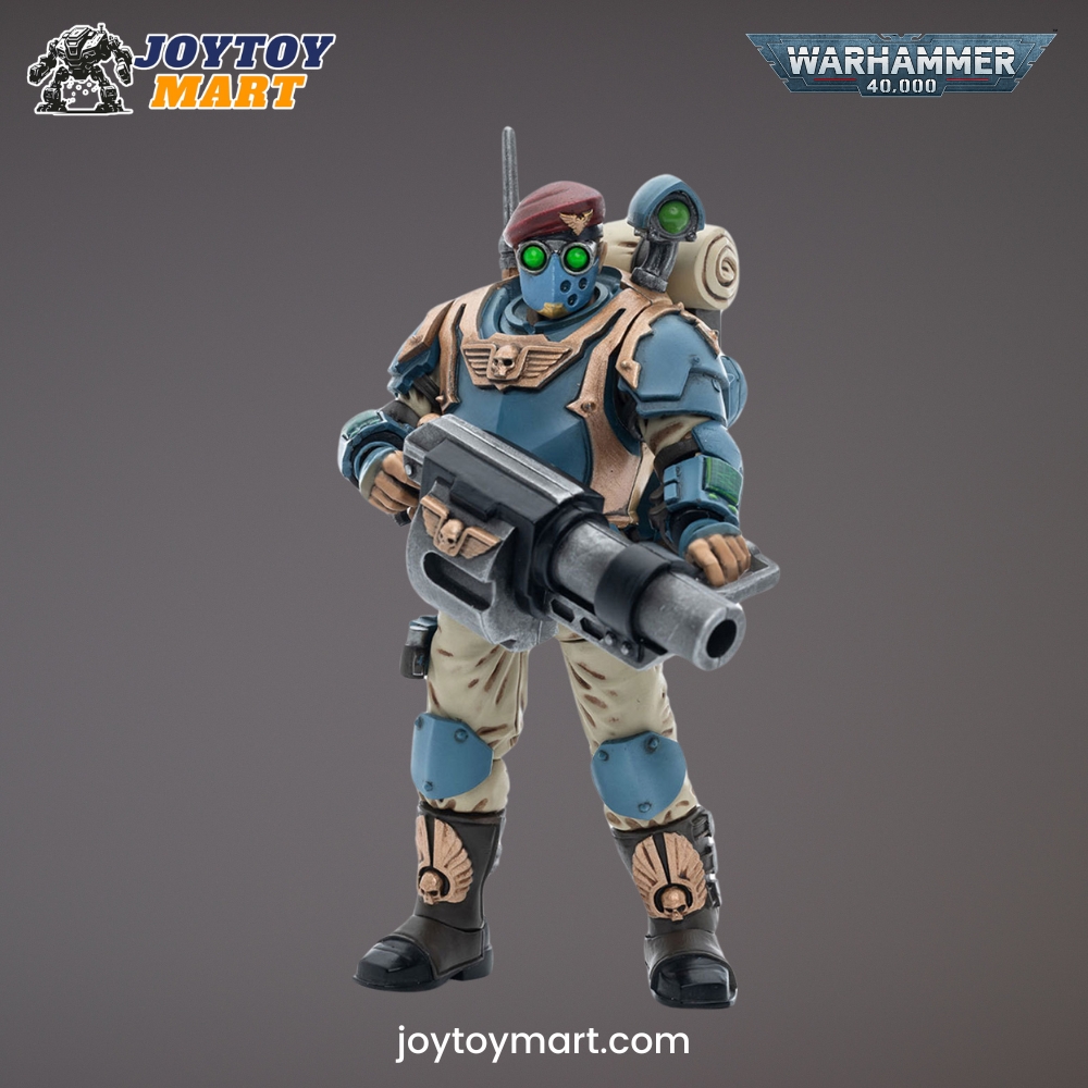 JoyToy WH40K - Astra Militarum Tempestus Scions Command Squad 55th ...